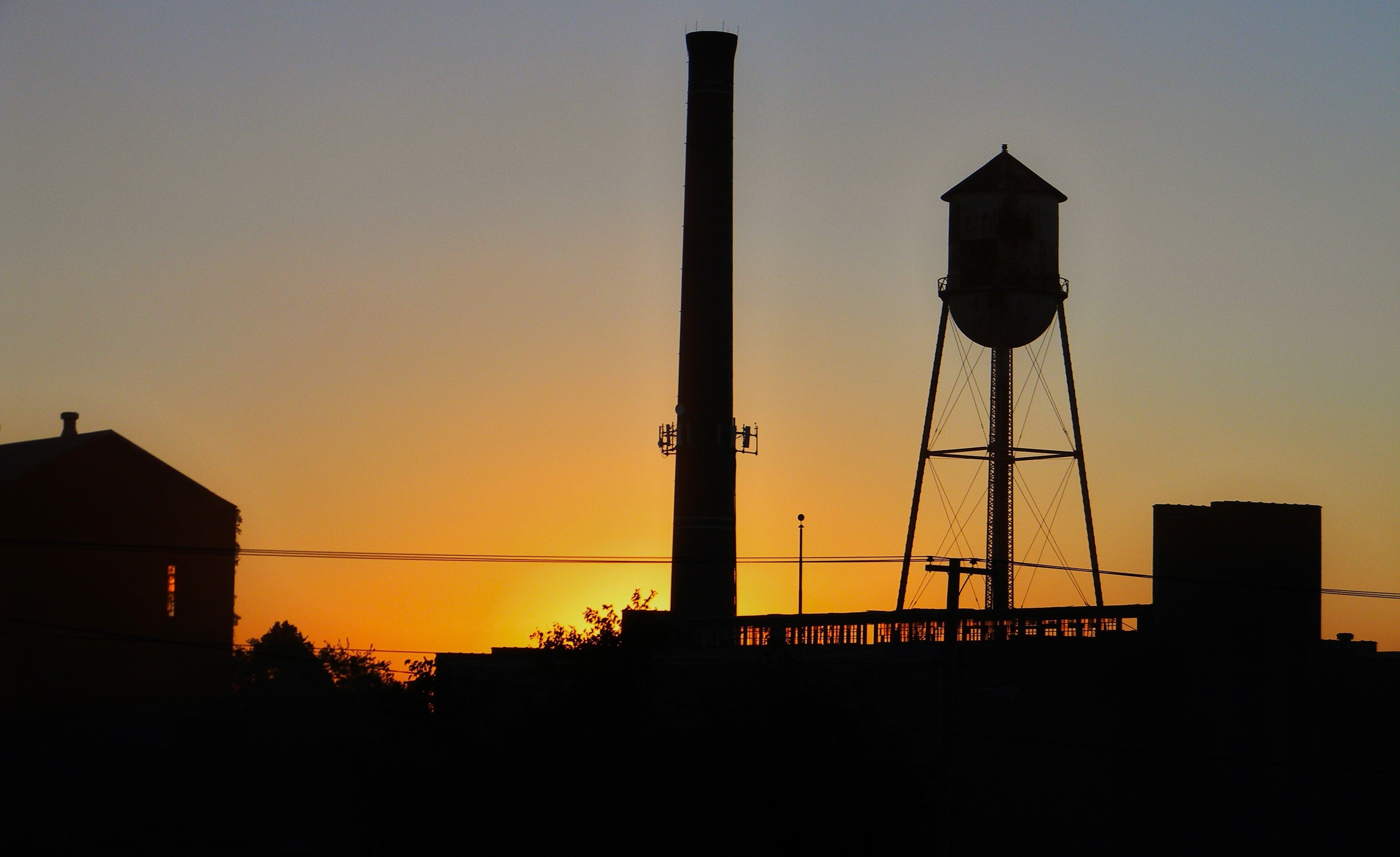 Dead Distillery with Sun Setting Behind It – ursusdave Photos